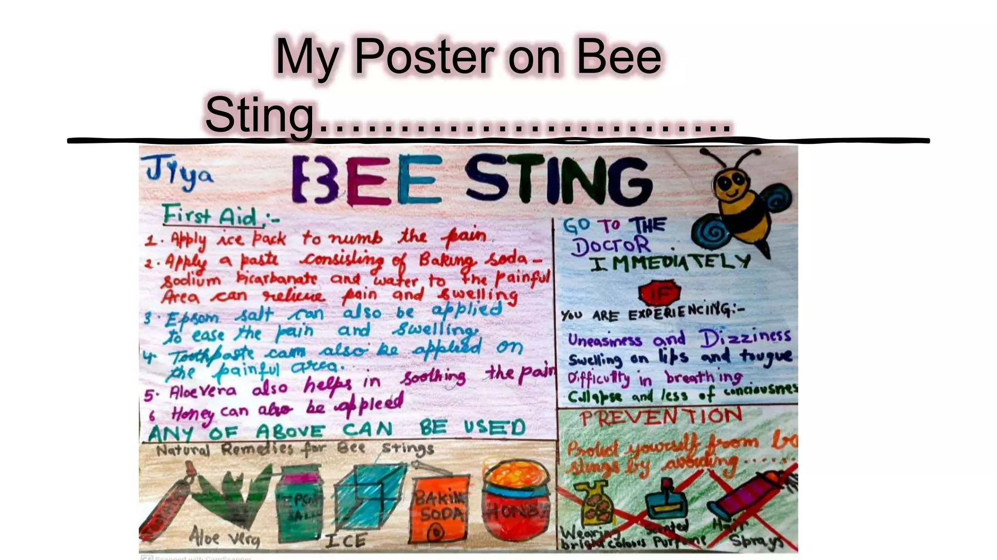 Bee sting | PPT