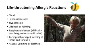 Bee sting MANAGEMENT | PPTX