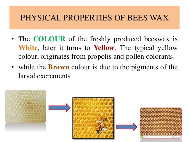 Beeswax properties and composition