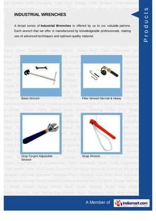 Beetax, Jalandhar, Construction, Manson & Hand Tools | PDF