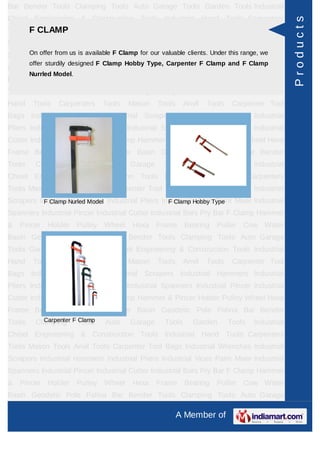 Beetax, Jalandhar, Construction, Manson & Hand Tools | PDF