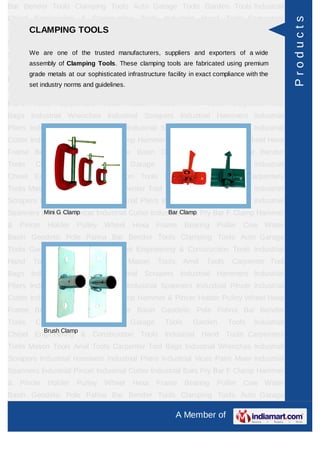 Beetax, Jalandhar, Construction, Manson & Hand Tools | PDF