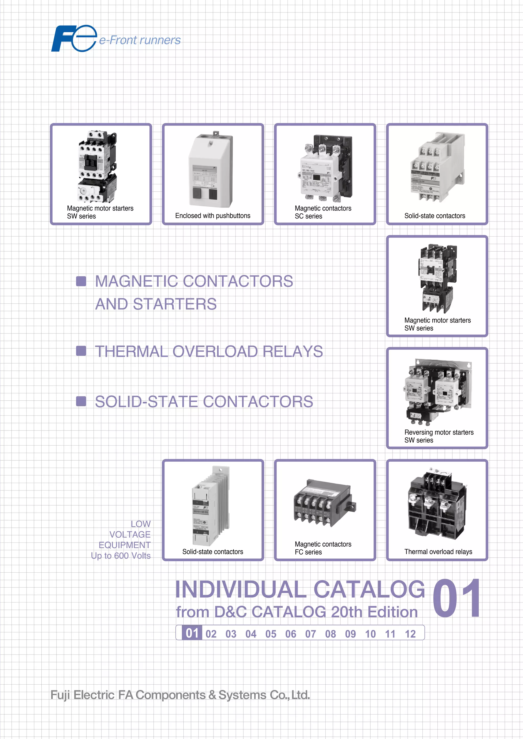 Catalog Contactor Fuji Electric - Beeteco.com
