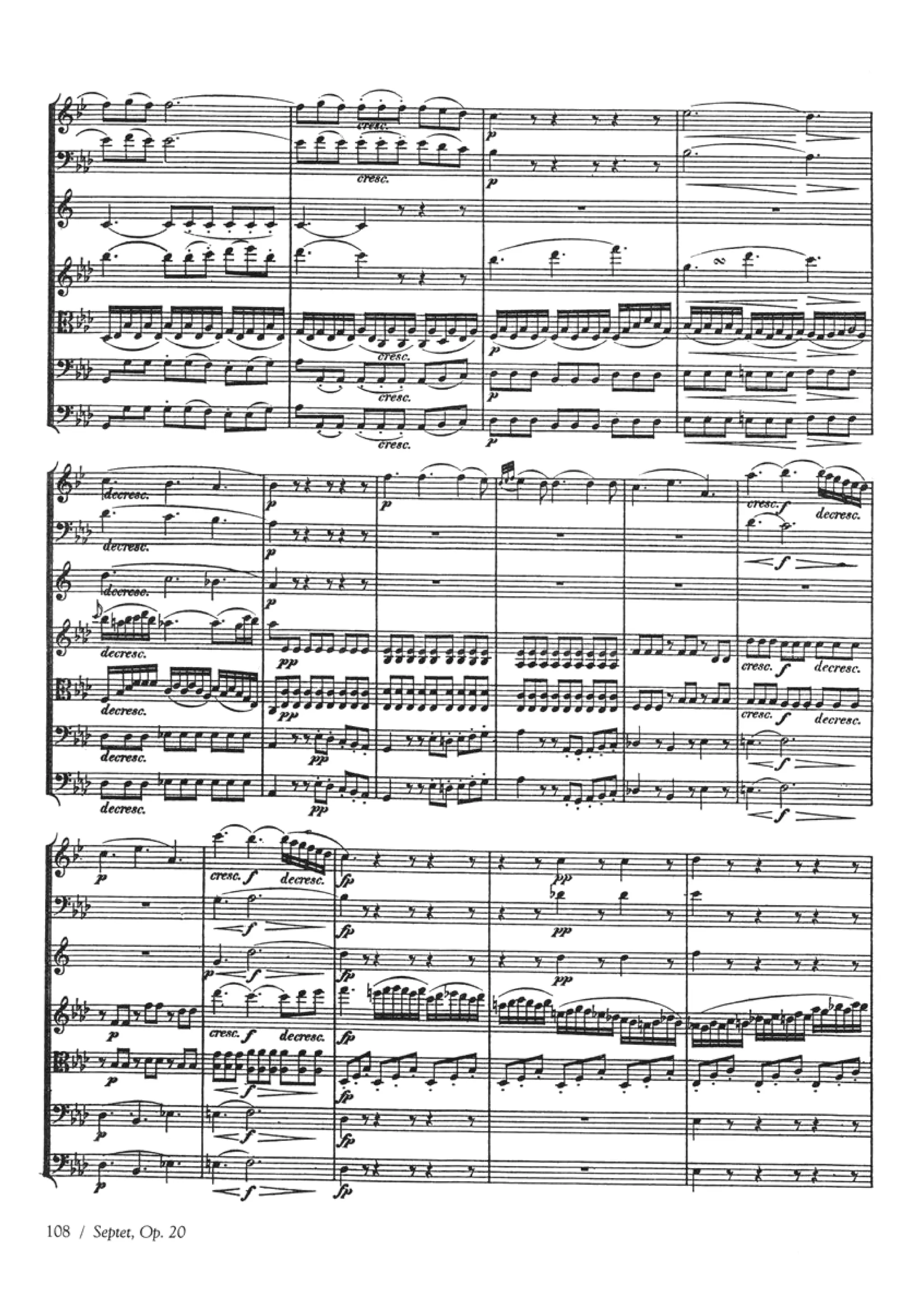 Beethoven septet op-20 | PDF