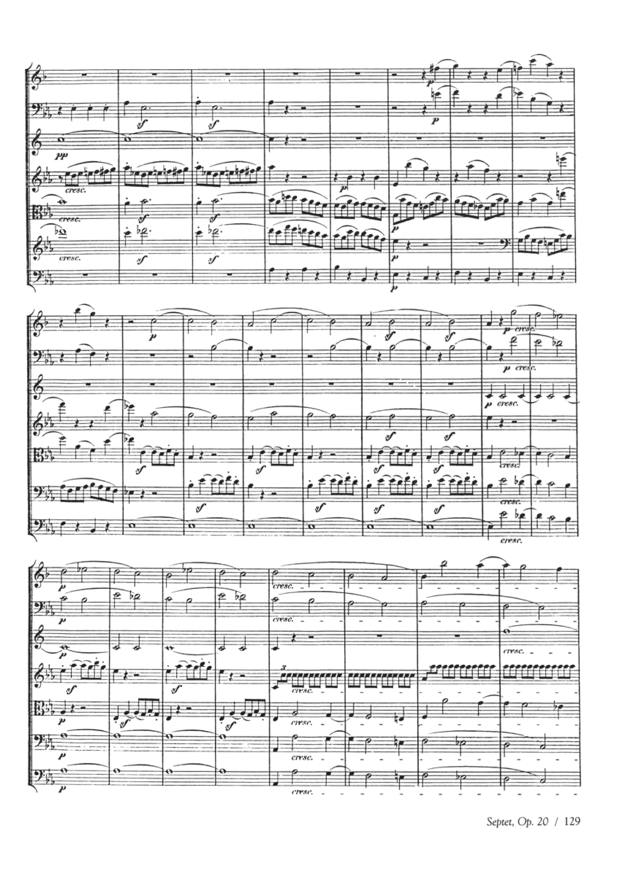 Beethoven septet op-20 | PDF