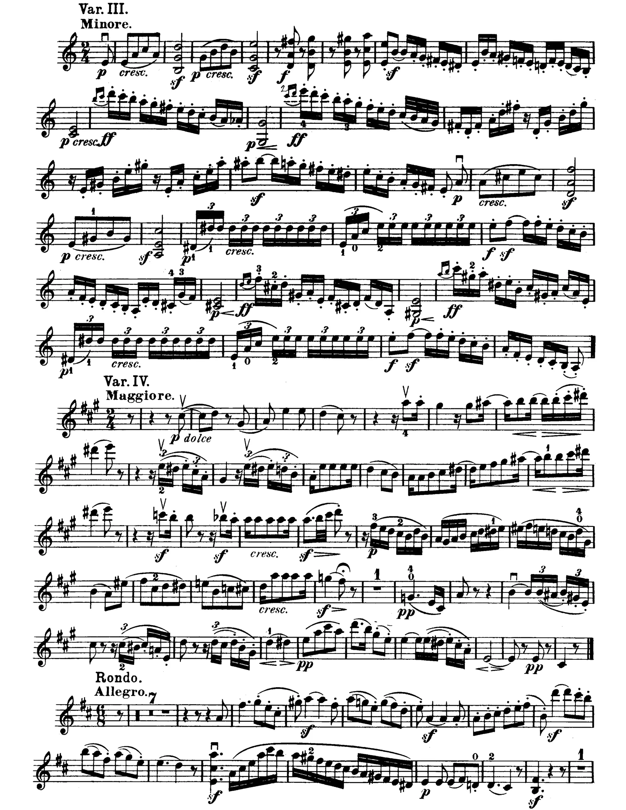 Beethoven violin-sonata-1-violin | PDF