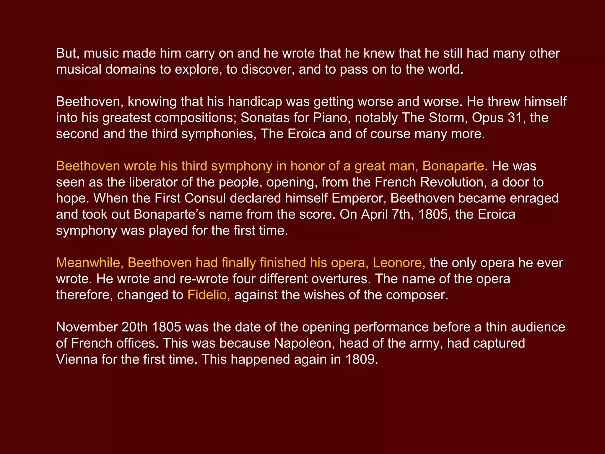 Beethoven Biography | PPS