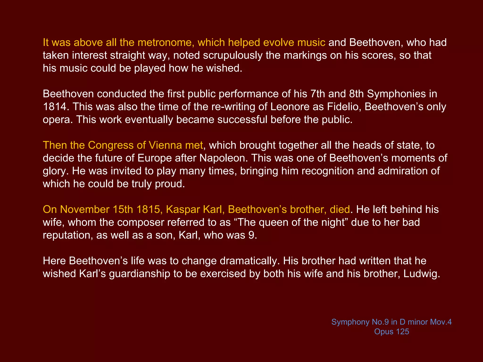 Beethoven Biography | PPS