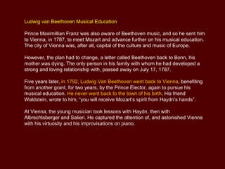Beethoven Biography | PPT