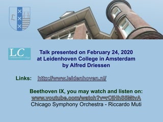 Beethoven 9th Symphony: about joy and God | PDF