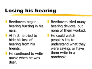 Beethoven Pp | PPT | Classical Music | Music