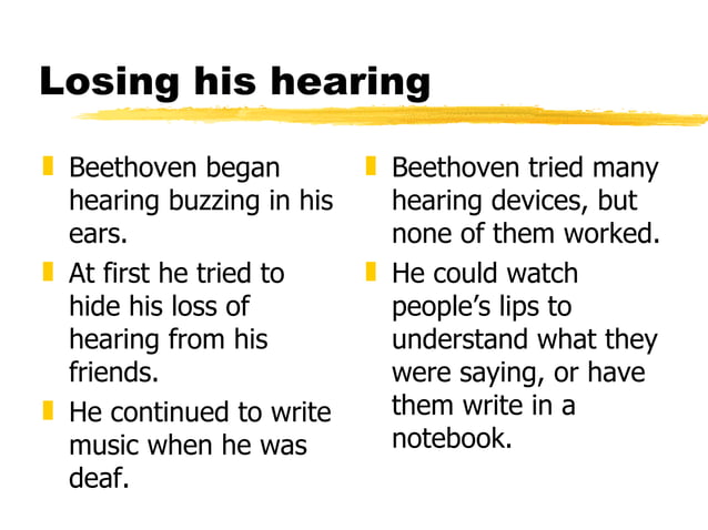 Beethoven Pp | PPT | Classical Music | Music