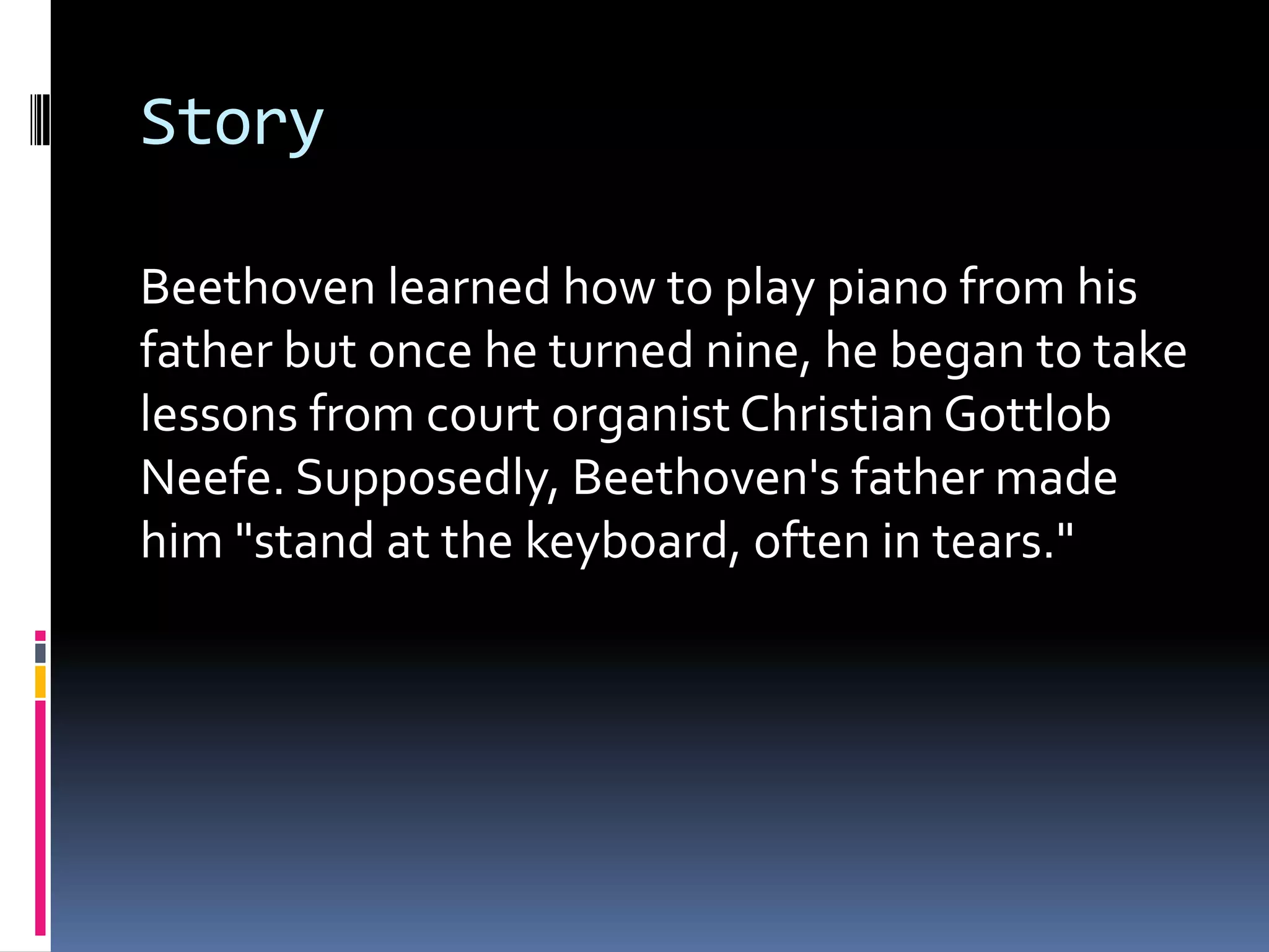 Beethoven project | PPTX