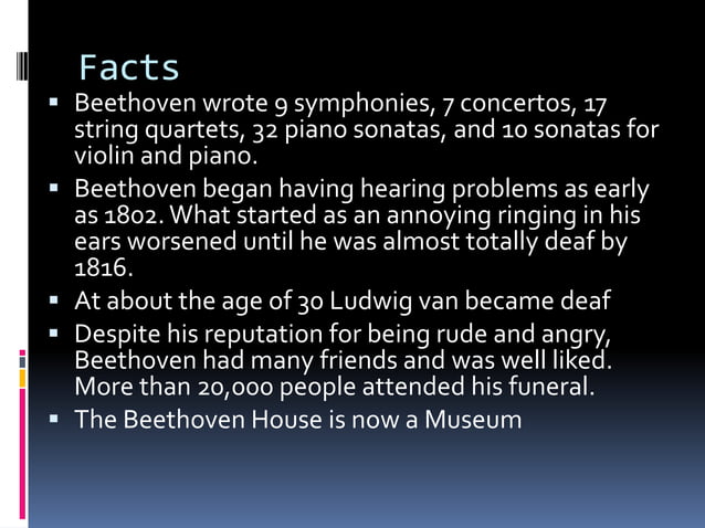 Beethoven project | PPTX