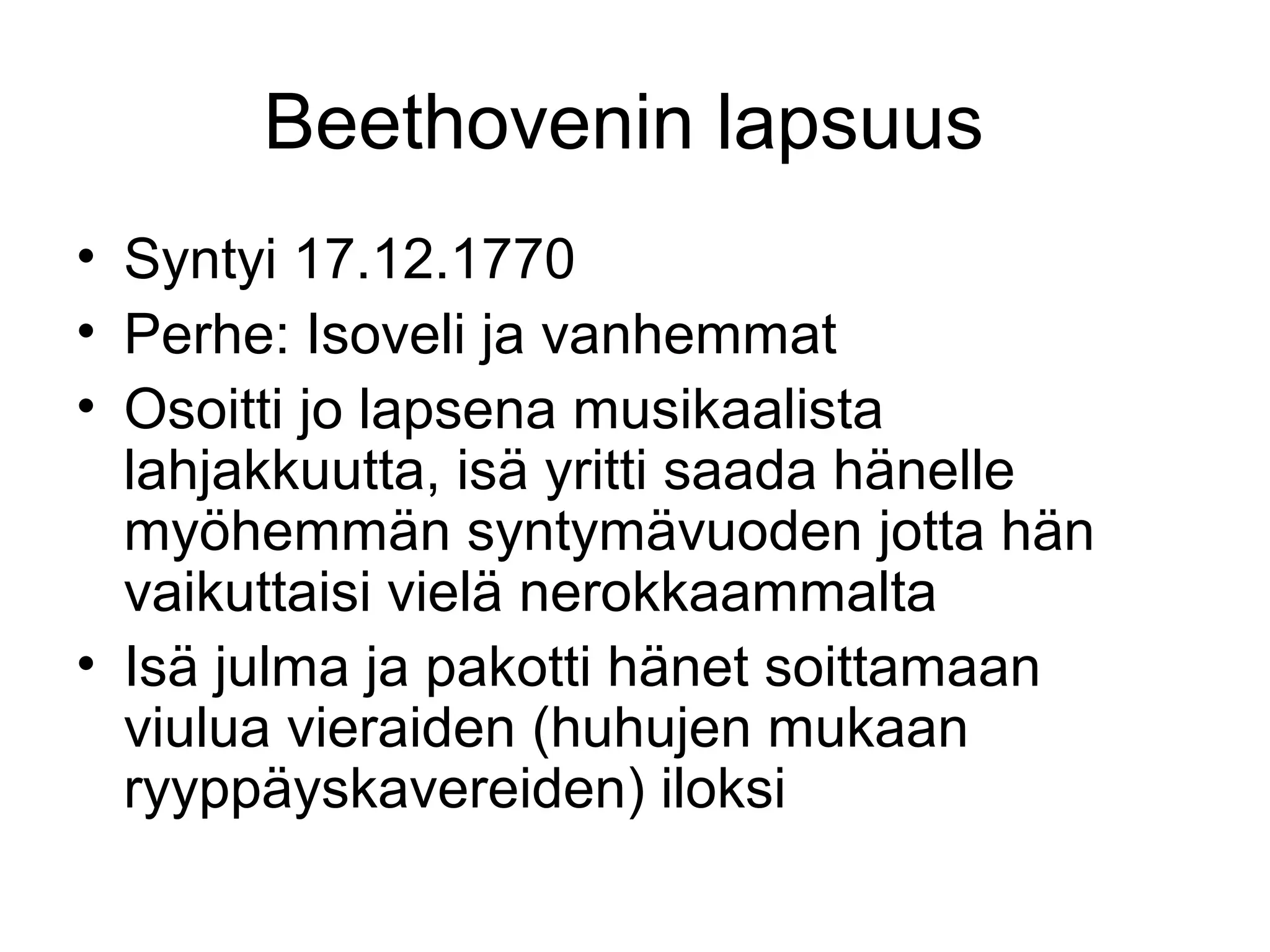Beethoven r&m | PPT