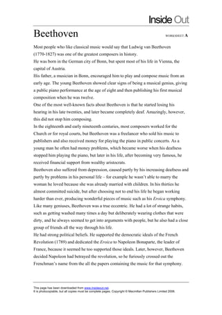 Beethoven | PDF