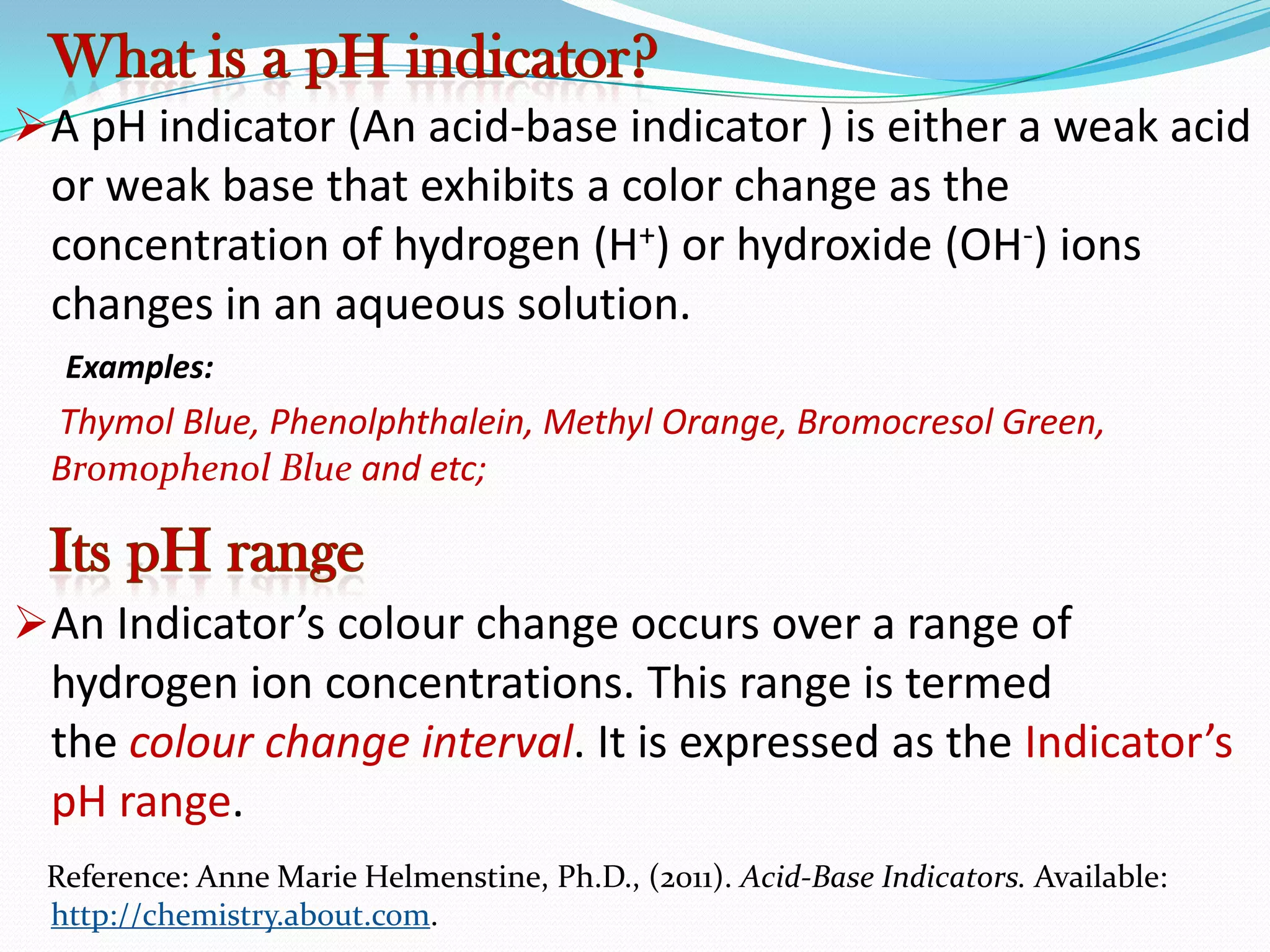 Beet root as Indicator | PDF