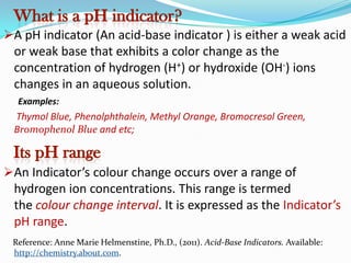 Beetroot as an indicator | PPTX