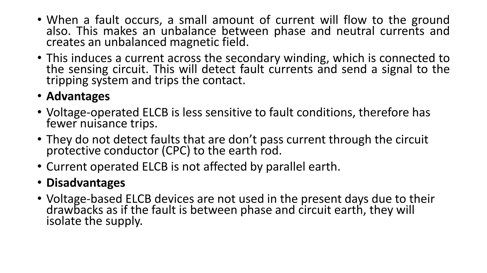 Electrical Installations, MCB, MCCB, ELCB | PDF