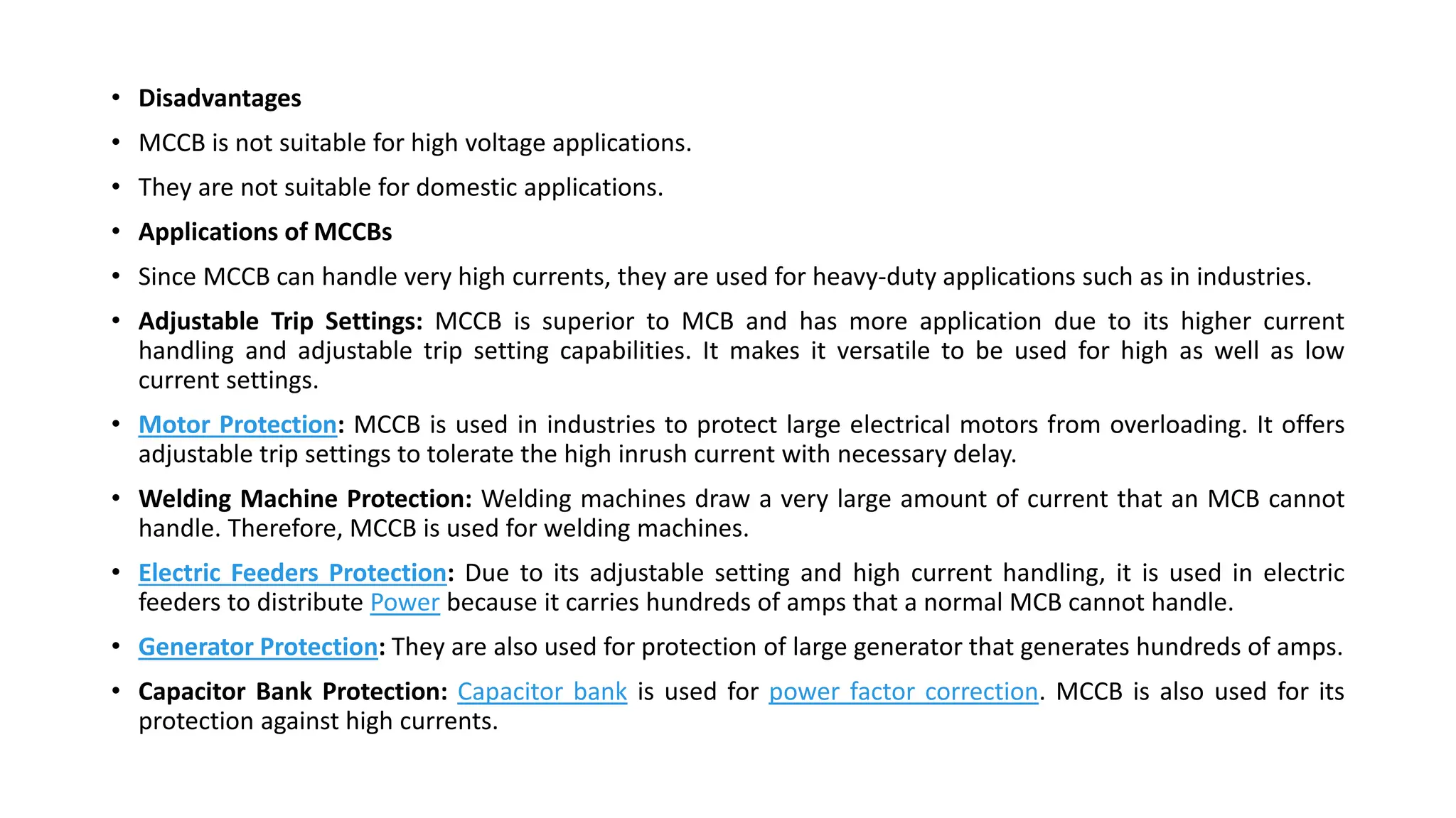Electrical Installations, MCB, MCCB, ELCB | PDF