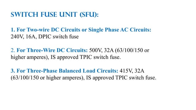 Electrical Installations, MCB, MCCB, ELCB | PDF