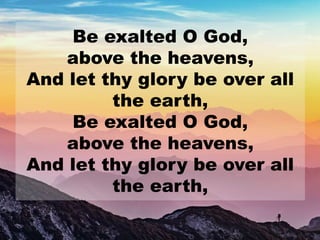 Be Exalted.pptx