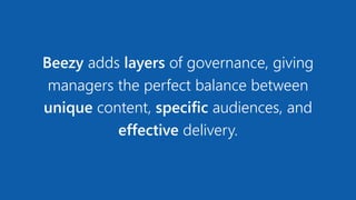 Technology Lab June 2020 - Bridging gaps in Microsoft365 - Beezy | PPT