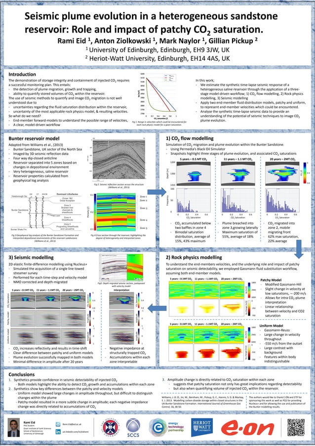Seismic plume evolution in a heterogeneous sandstone reservoir | PDF ...