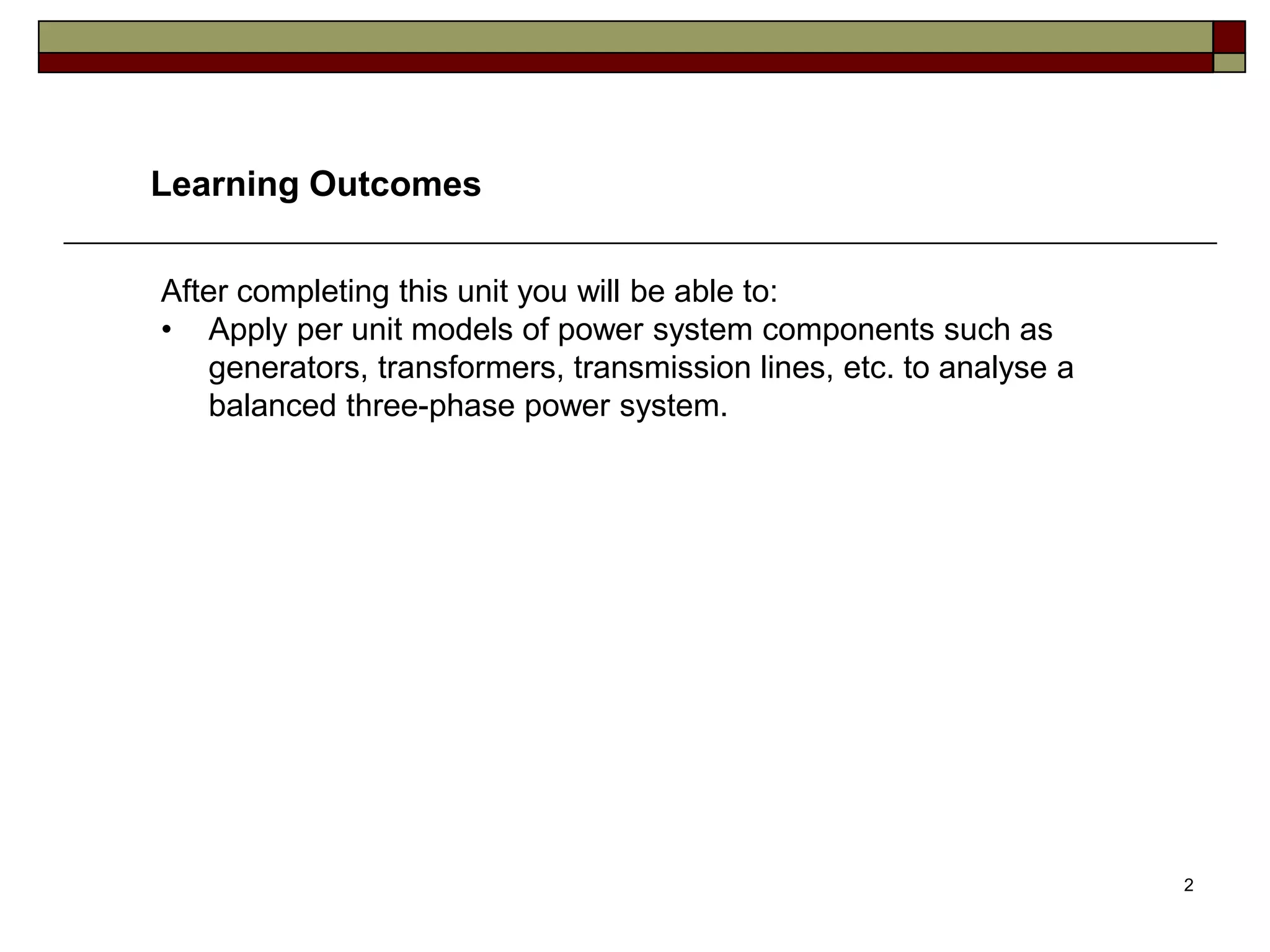 BEF 23803 - Lecture 14 - Per Unit Analysis of Three Phase System.ppt