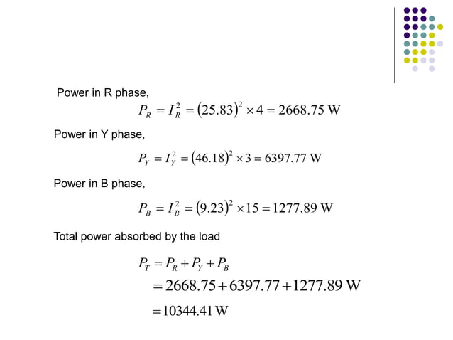 BEF 23803 - Lecture 4 - Unbalanced Three - Phase Circuits.ppt | Physics ...