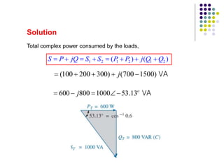 BEF 23803 - Lecture 8 - Conservation of Complex Power.ppt