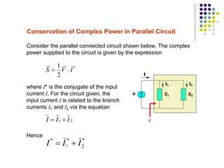 BEF 23803 - Lecture 8 - Conservation of Complex Power.ppt