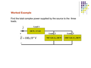 BEF 23803 - Lecture 8 - Conservation of Complex Power.ppt