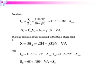 BEF 23803 - Lecture 9 - Three-Phase Power Calculations.ppt