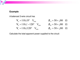 BEF 23803 - Lecture 9 - Three-Phase Power Calculations.ppt
