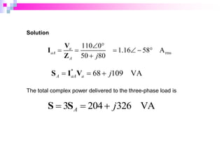 BEF 23803 - Lecture 9 - Three-Phase Power Calculations.ppt