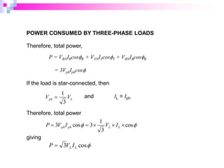 BEF 23803 Lecture 9 Three Phase Power Calculations.ppt