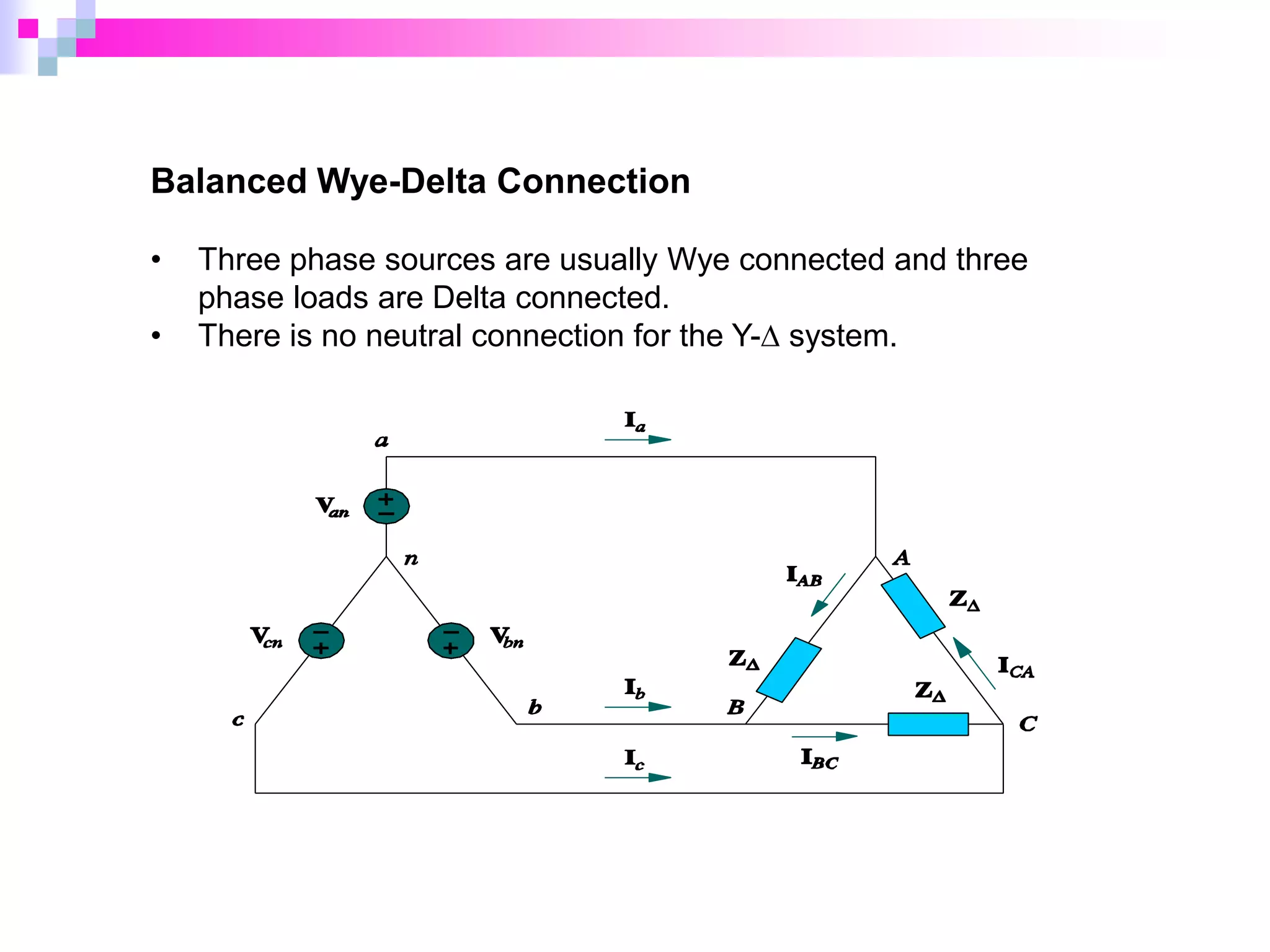 BEF 23803 - Lesson 3 - Balanced Delta Load Thre-Phase Systems.ppt ...