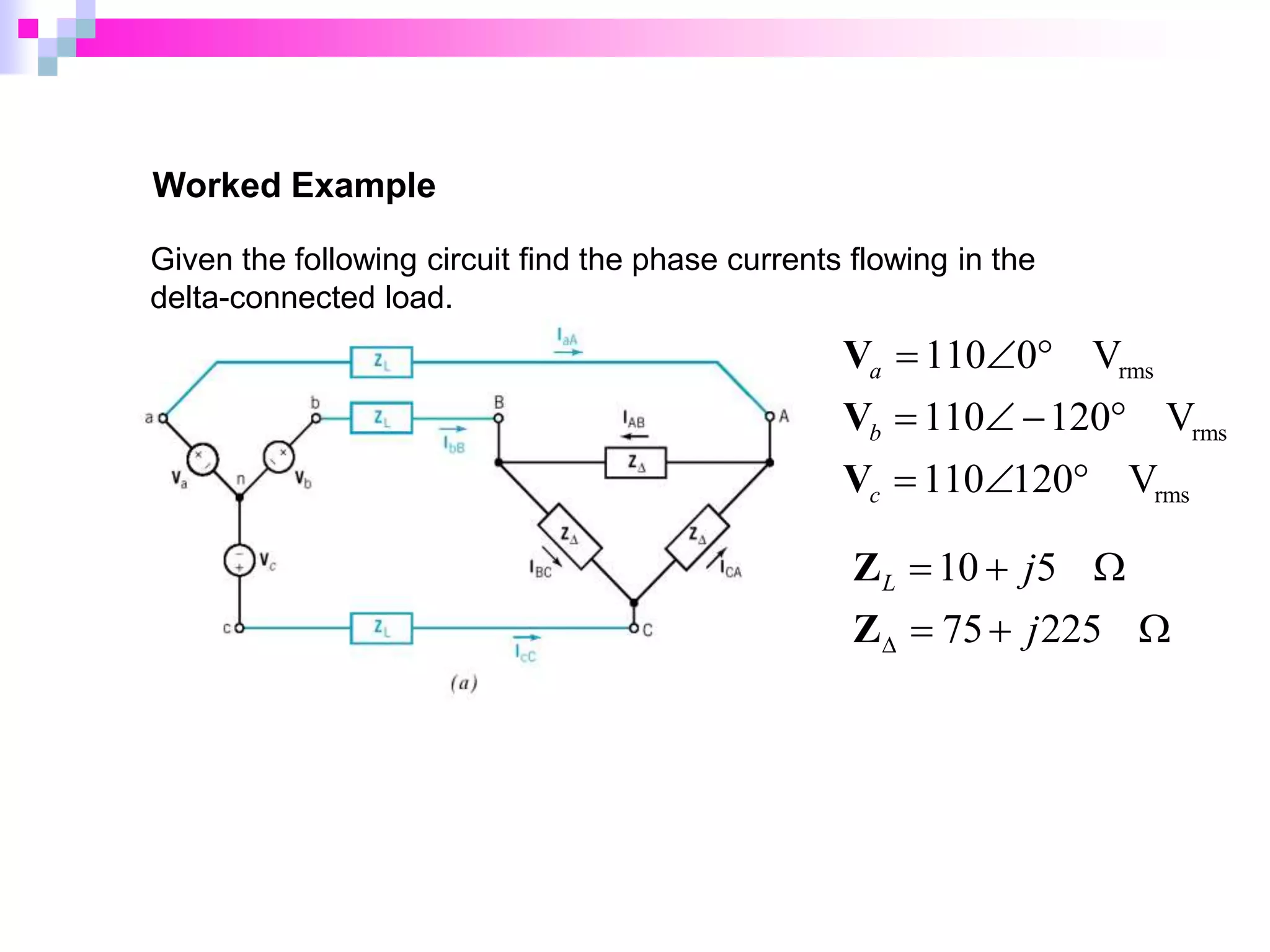BEF 23803 - Lesson 3 - Balanced Delta Load Thre-Phase Systems.ppt ...