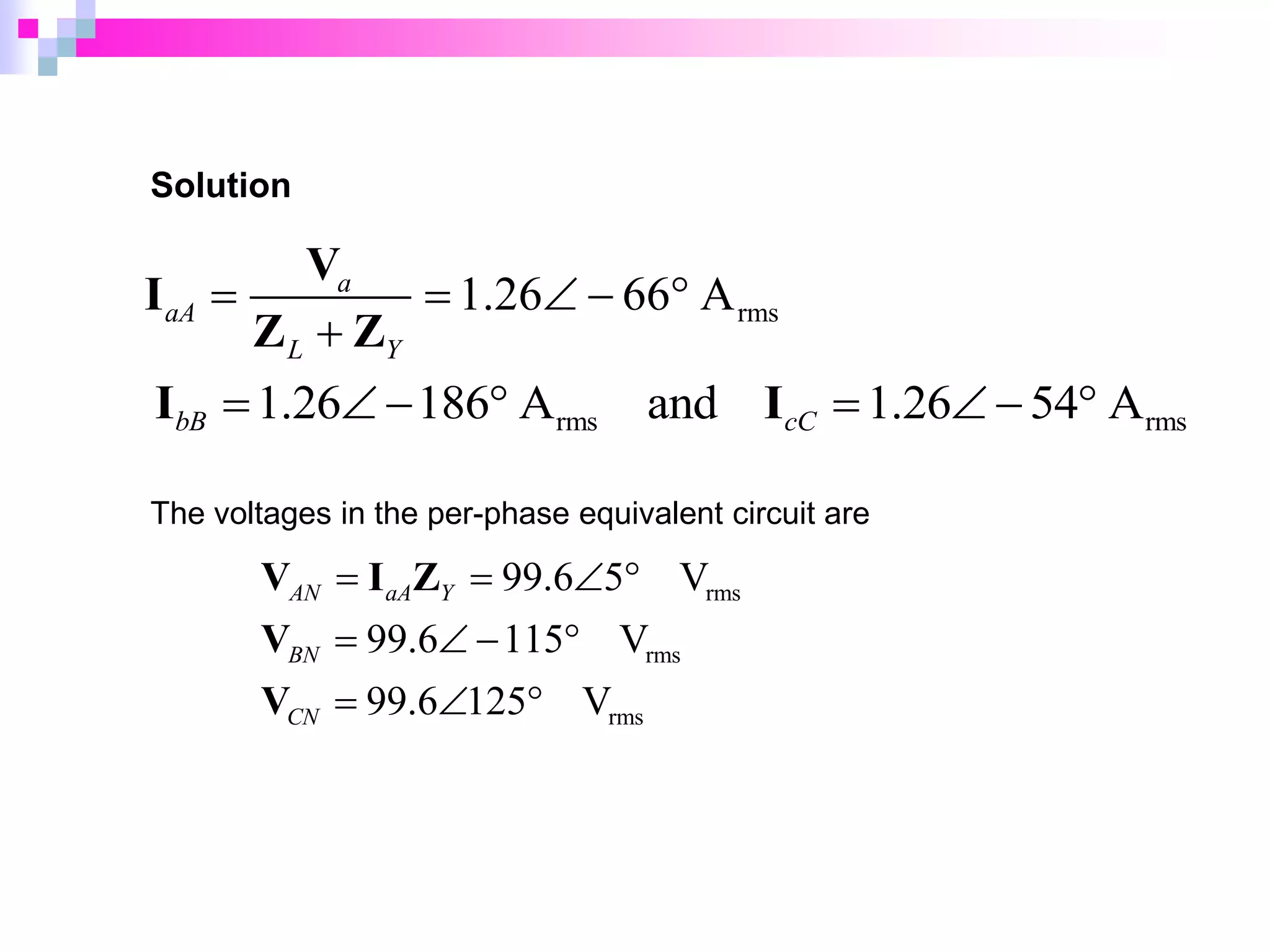 BEF 23803 - Lesson 3 - Balanced Delta Load Thre-Phase Systems.ppt