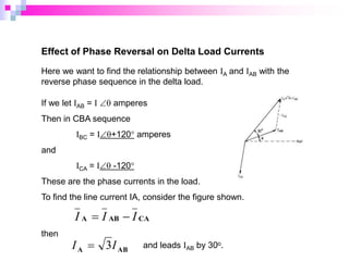 BEF 23803 - Lesson 3 - Balanced Delta Load Thre-Phase Systems.ppt