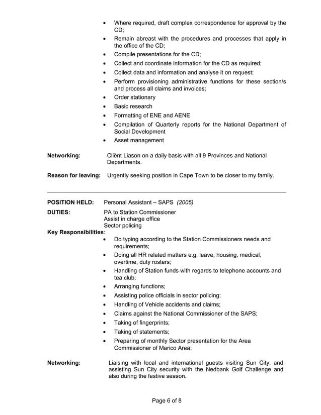 CV Jolanda Watton | PDF