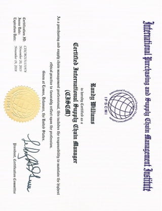 CISCM IPSCMI | PDF