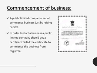 Joint Stock Company formation and features | PPTX