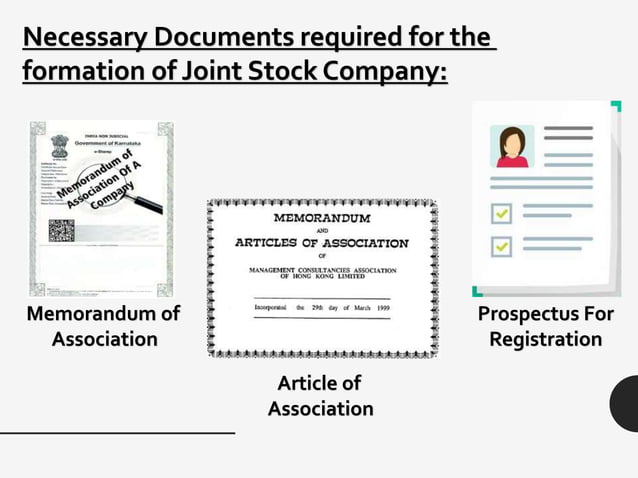 Joint Stock Company formation and features | PPTX | Business Accounting ...