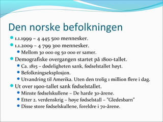 Befolkningen | PPT