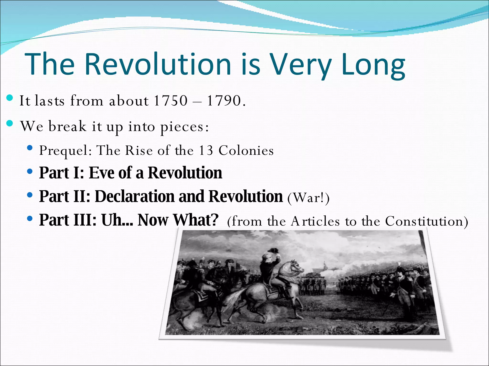 Before The Revolution - Part One | PPT