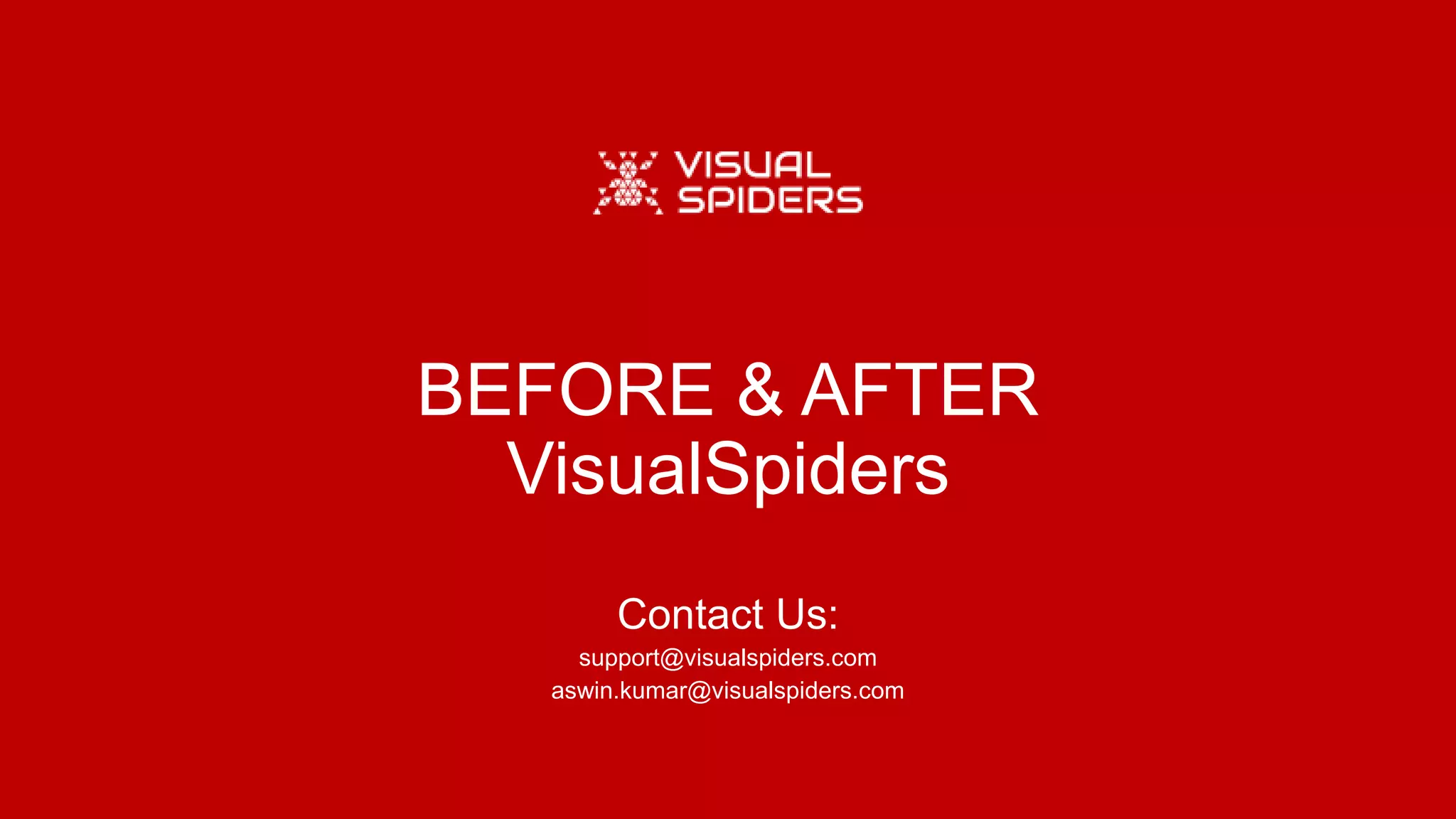 Before and after 1 visual_spiders | PDF