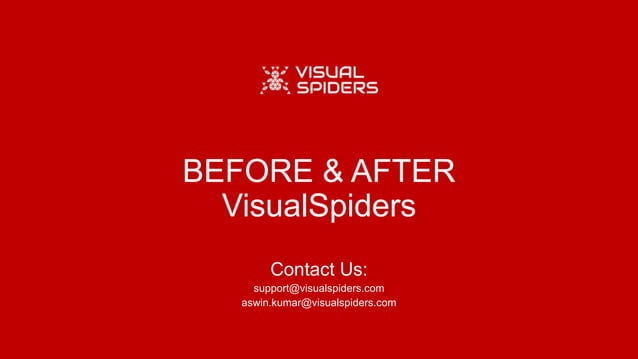 Before and after 1 visual_spiders | PDF