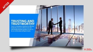 Before and after slide designs from visualspiders | PPT